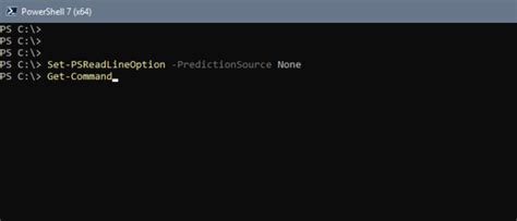 Predictive Intellisense On By Default In Powershell 73 Pwsh