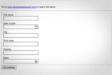 Jquery Form 100 Best Plugins Tools And Tutorials Bypeople