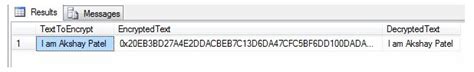 Encrypt And Decrypt In Sql Server Part 4