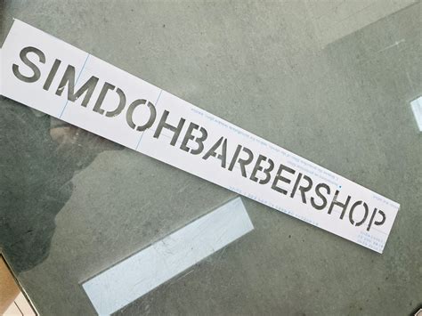 주문제작 홍보 입고대기 영문 붓칠 숫자 번호 표시 상호 기업 락카 회사 바닥 마킹판 문구 글자 스테인 글씨 스프레이 글자판