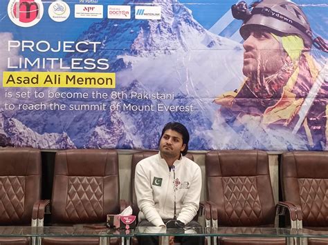 Iobm Student Asad Ali Memon Sets His Sights On Mount Everest The