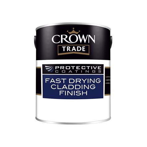 Crown Trade Protective Coatings Fast Drying Cladding Finish Cladding
