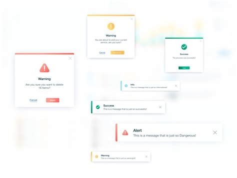 Popup Alerts App Design Layout Pop Up Ui Design Principles