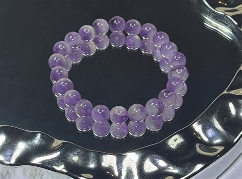 Gorgeous Handmade Fun 9mm Genuine Natural Purple Super Seven Amethyst