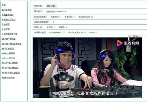 h5、web、nodejs 人脸检测识别 基于tensorflowjs使用 vue 框架搭建演示，h5、web、node 掘金