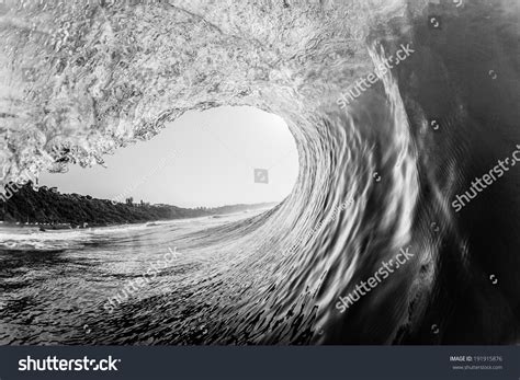 Black And White Ocean Waves Photography