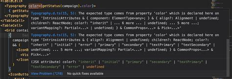 How To Use Material Ui Typography Component Colors With Typescript Stack Overflow
