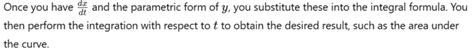 Parametric Integration A Level Maths What You Need To Know