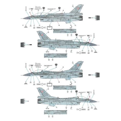 F 16c D Block 52 Decal Sheet