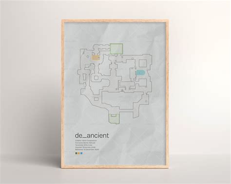 Counter Strike X Ancient Map Game Wall Art Poster Print Art Print Poster Gift Wall