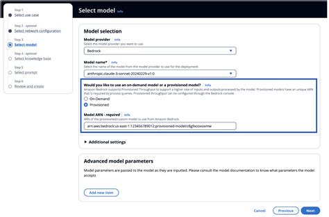 Advanced Llm Settings Generative Ai Application Builder On Aws