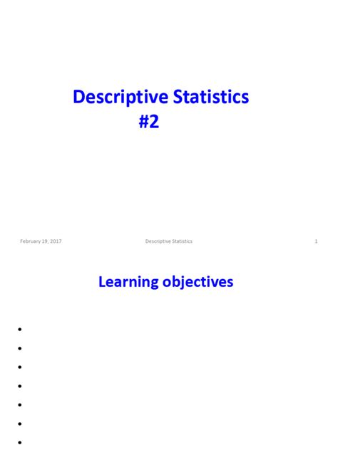 2descriptive 1statistics pdf level of measurement statistics