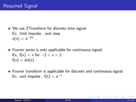 Dsp Differences Between Fourier Series Fourier Transform And Z Transform Pdf