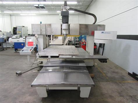 Milltronics Br80 3 Axis Cnc Router 120 X 80 Travels 10000 Max Rpm 20 Station Atc Vacuum