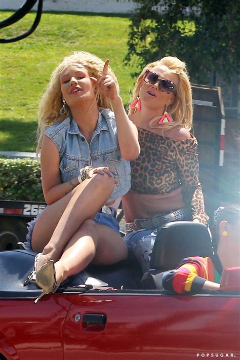 Britney Spears And Iggy Azalea Film The Pretty Girls Video Ps Celebrity