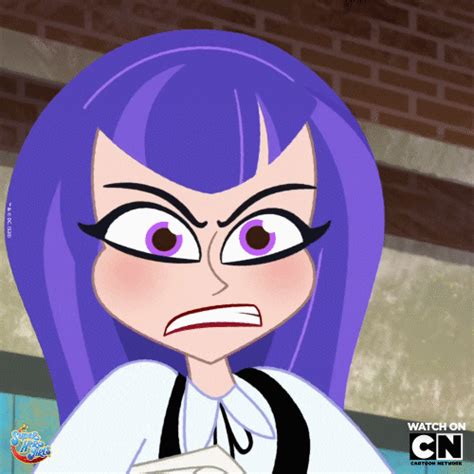Angry Dc Super Hero Girls  By Dc Find And Share On Giphy