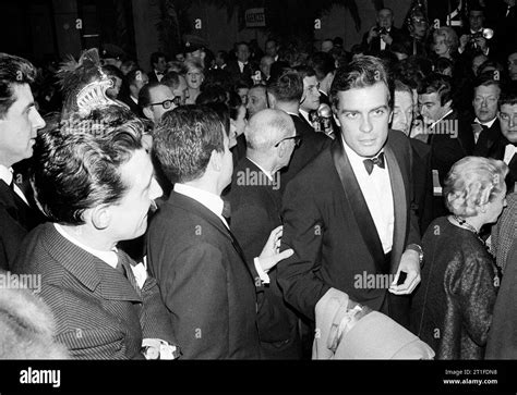 American Actor Gardner Mckay Arrives At The Theatre Des Champs Elysees March 16 1963 In