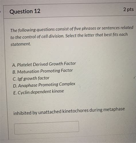 Solved Question 12 2 Pts The Following Questions Consist Of