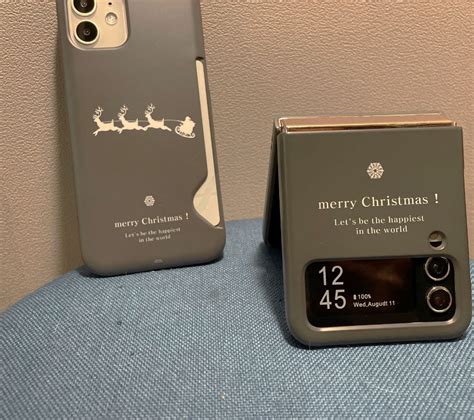 루돌프사슴 산타할아버지 Z플립 하드케이스 갤럭시z 플립 5 4 3 2 1 에이블리