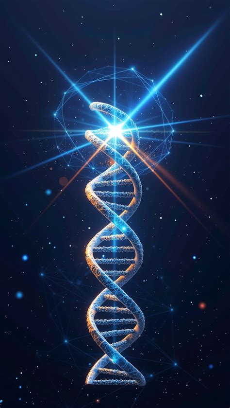 Free Dna Evolution Illuminated Image Dna Helix Molecular Download