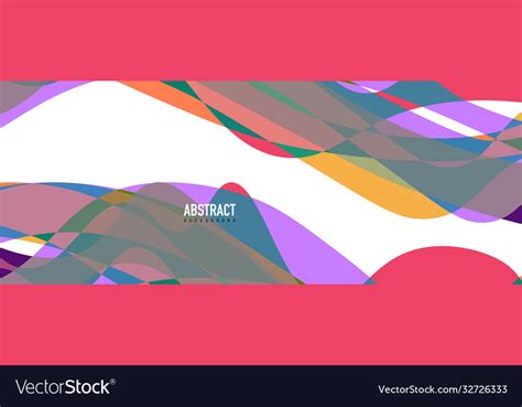 Fluid Wave Colorful Abstract Background Dynamic Vector Image
