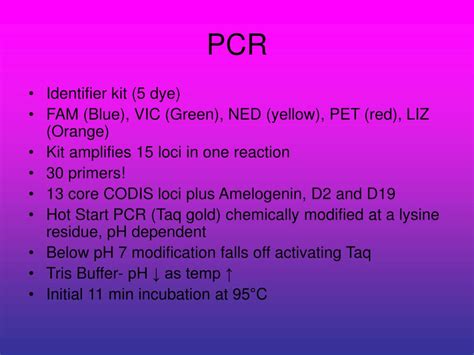PPT DNA STR Typing PowerPoint Presentation Free Download ID 1135647