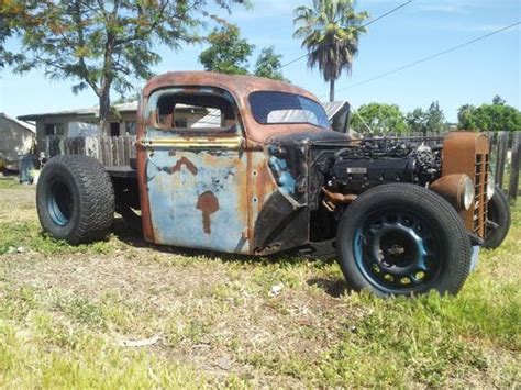 Find New 1947 Ford Truck Hot Rod Rat Rod Fuel Injected Chopped Patina
