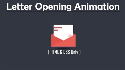 Letter Animation Using Html And Css Online Cording Youtube