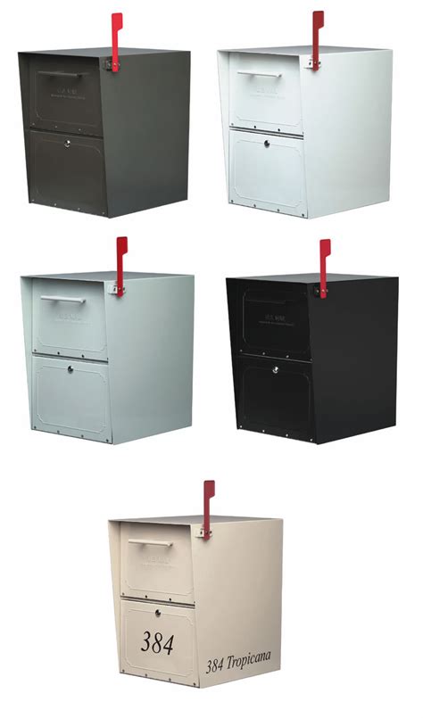 Column Locking Mailbox Brick Or Stone Enclosures Brick Enclosed Locking Mailboxes