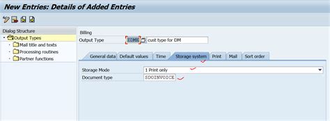 Techsap Creating A New Billing Output Type And Assigning It To The Output Determination