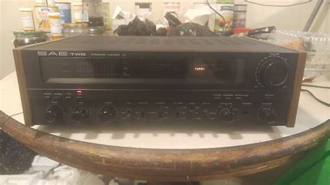 Sae Two A7 Vintage Intagrated Amplifier Reverb