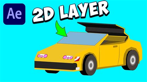 3d In 2d After Effects Extrudalizer Plugin Tutorial Youtube