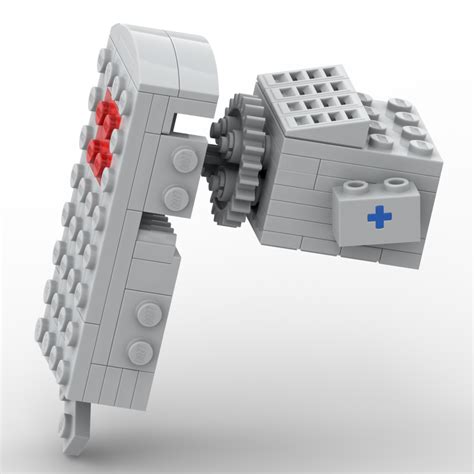 Lego Moc Megafigures Alternative Arm Joint By Albolego Rebrickable Build With Lego