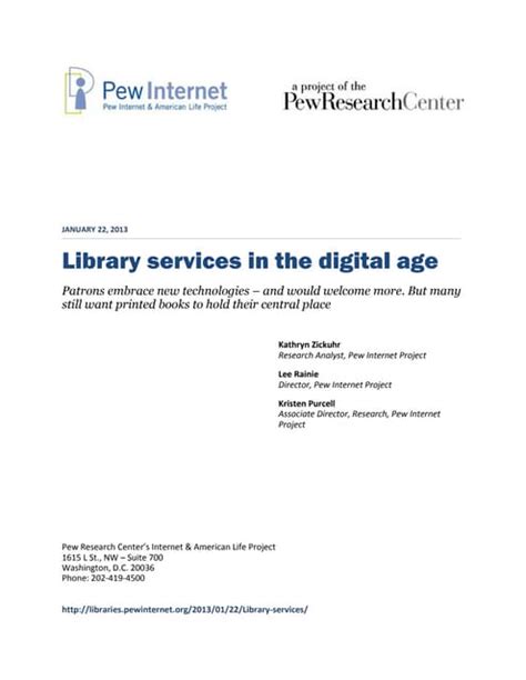 Pip Library Services Report 012213 Pdf
