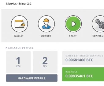 NiceHash Miner 2 Software Informer