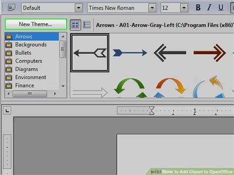How To Add Clipart To OpenOffice Org Steps With Pictures