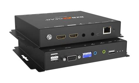 K UHD HDMI Over IP Multicast Transceiver With Video Wall KVM USB POE Support