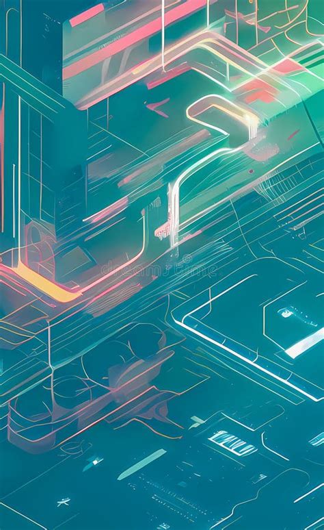 Technology Background Stock Illustration Illustration Of Background