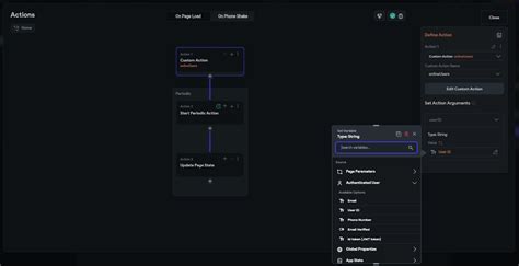 Custom Action Supabase Realtime Presence