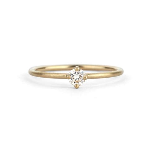 Diamond Solo Ring · The Cut London