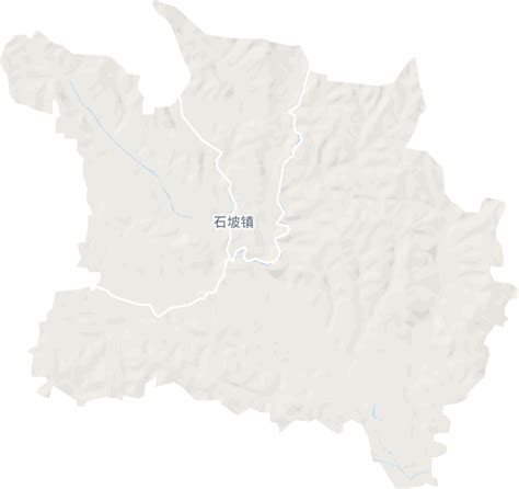 石坡镇高清电子地图