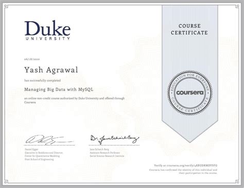 Yash Agrawal On Linkedin Sql Mysql Teradata Bigdata Datascience Dukeuniversity 13 Comments