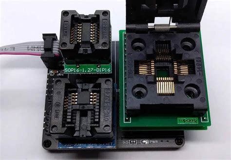 Avr Programmer Smd Zif Adapter Maxi Soic 8 Soic 14 Tqfp 32 Xtronic