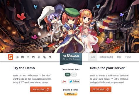 Open Source Of RagnarÃ¶k Online For Web Browsers Web Resources Webappers