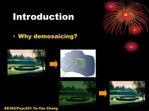 Ppt Bayer Color Filter Array Demosaicing Powerpoint Presentation