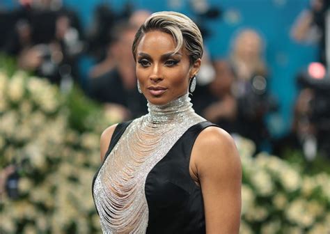 Ciara Wore A Cutout Lbd With Diamond Strings To Met Gala 2025