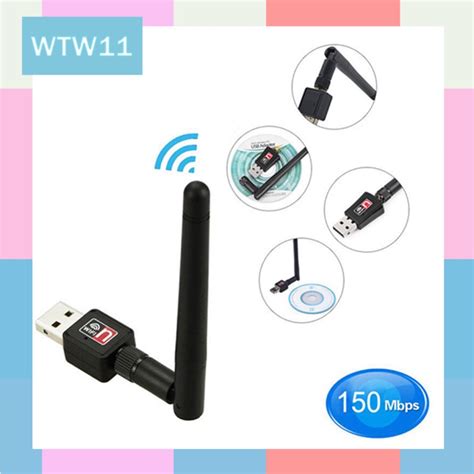 Jual Wtw Usb Wifi Adapter 150mbps Usb Wifi Dongle Antena Wireless Wifi