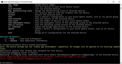 Azure Sphere Mt3620 Enable Development Issue Microsoft Qanda