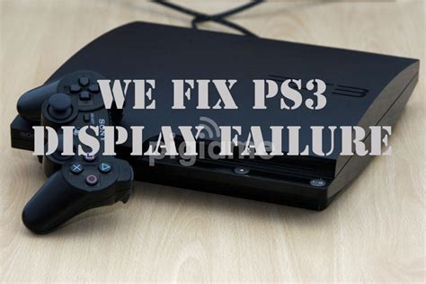 We Do Playstation 3 PS3 Not Displaying On The Screen Display Failure Repair 6500 In