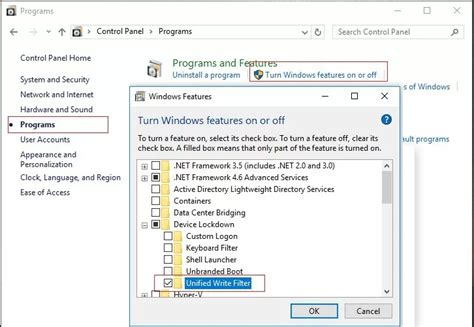 Using The Unified Write Filter Uwf On Windows Windows Os Hub